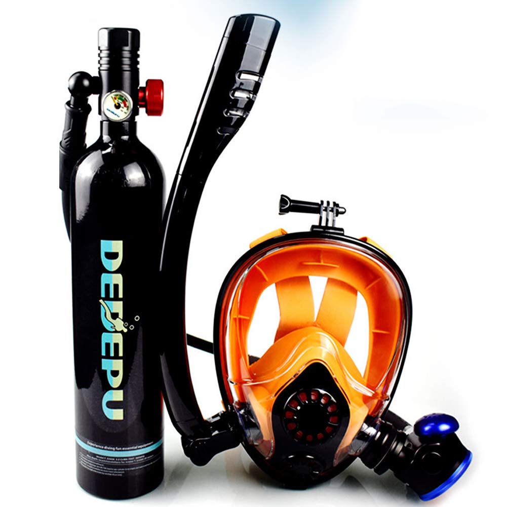 Buy Lixibei Scuba Tank Equipment, 1L Mini Oxygen Cylinder & Snorkel ...
