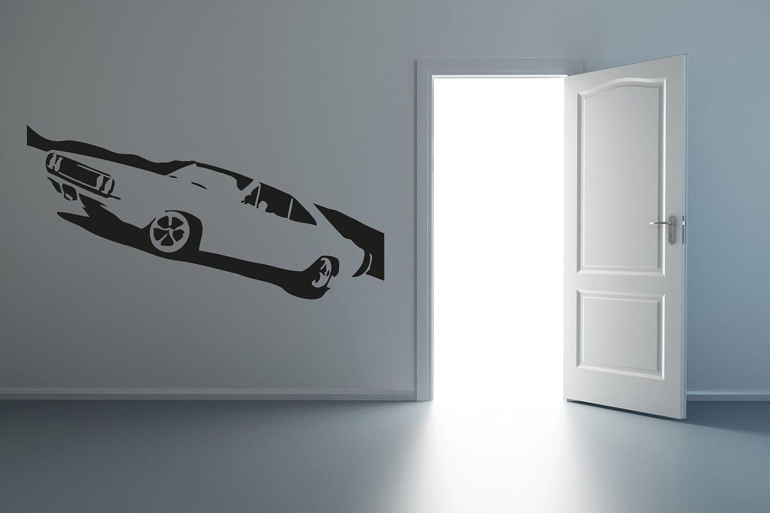 Amazon.com: Hot Rod Wall Mural Vinyl Decal Sticker Cars R017 : Tools ...