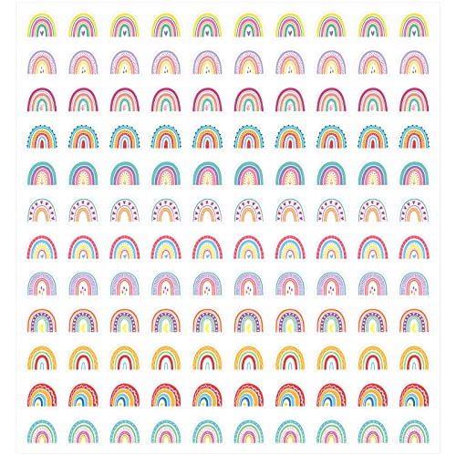Snapklik.com : 3000 Pcs Rainbows Stickers For Kids Boho Small Rainbows ...