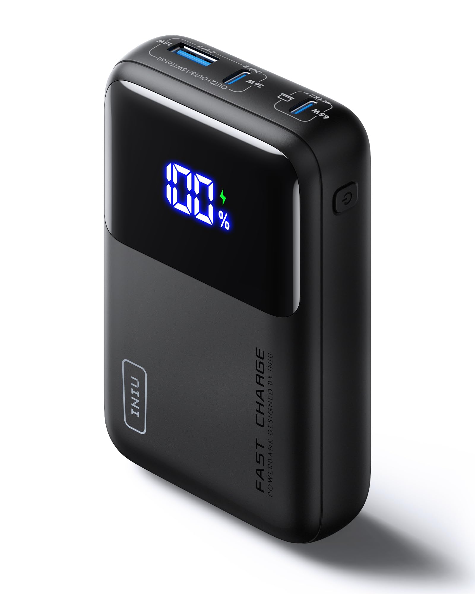 INIU Power Bank, 20000mAh 65W Powerbank Fast Charging, Caricatore ...