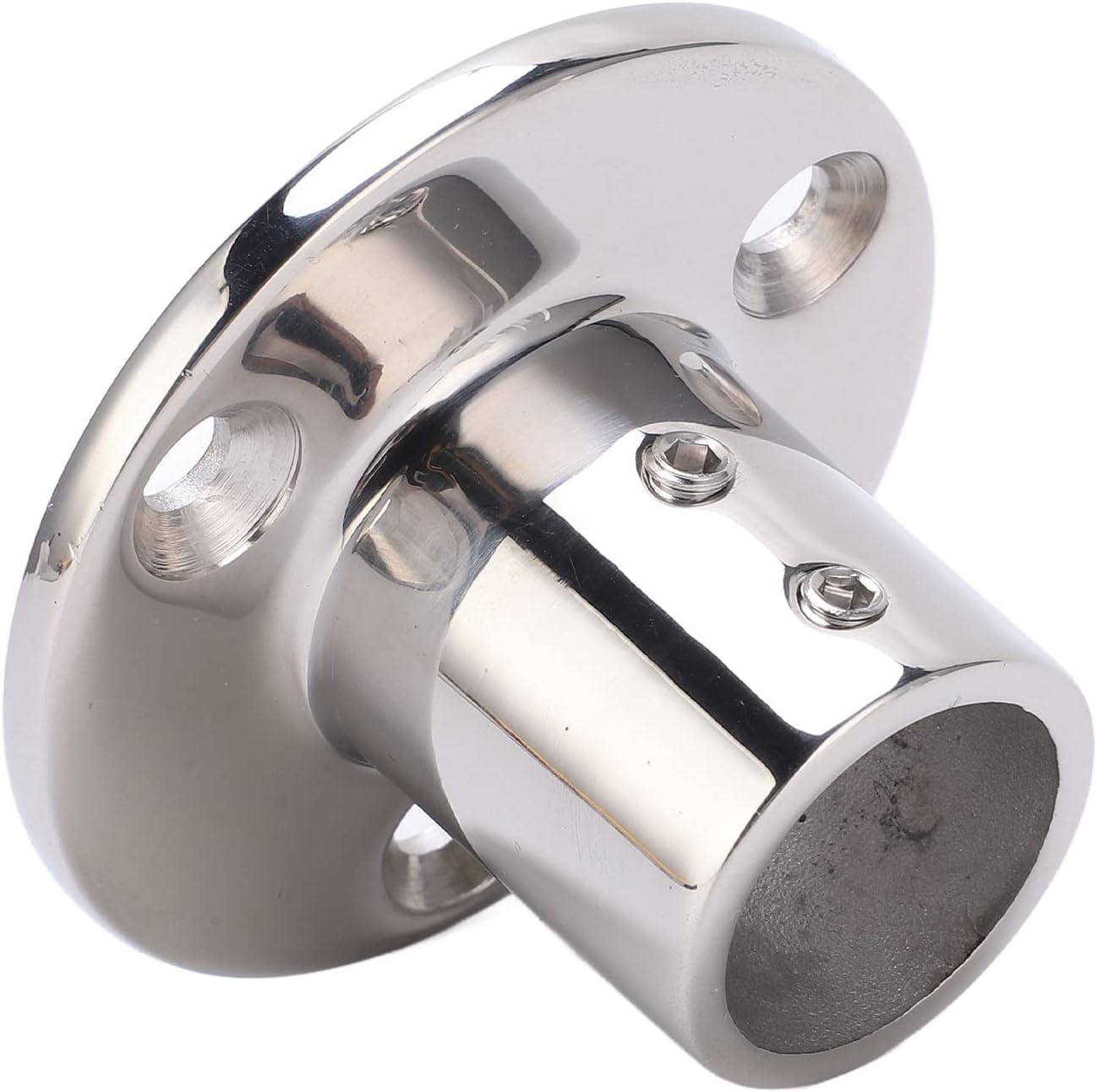 Hand Rail Round Base, Hand Rail Fittings 316 Stainless Steel High ...