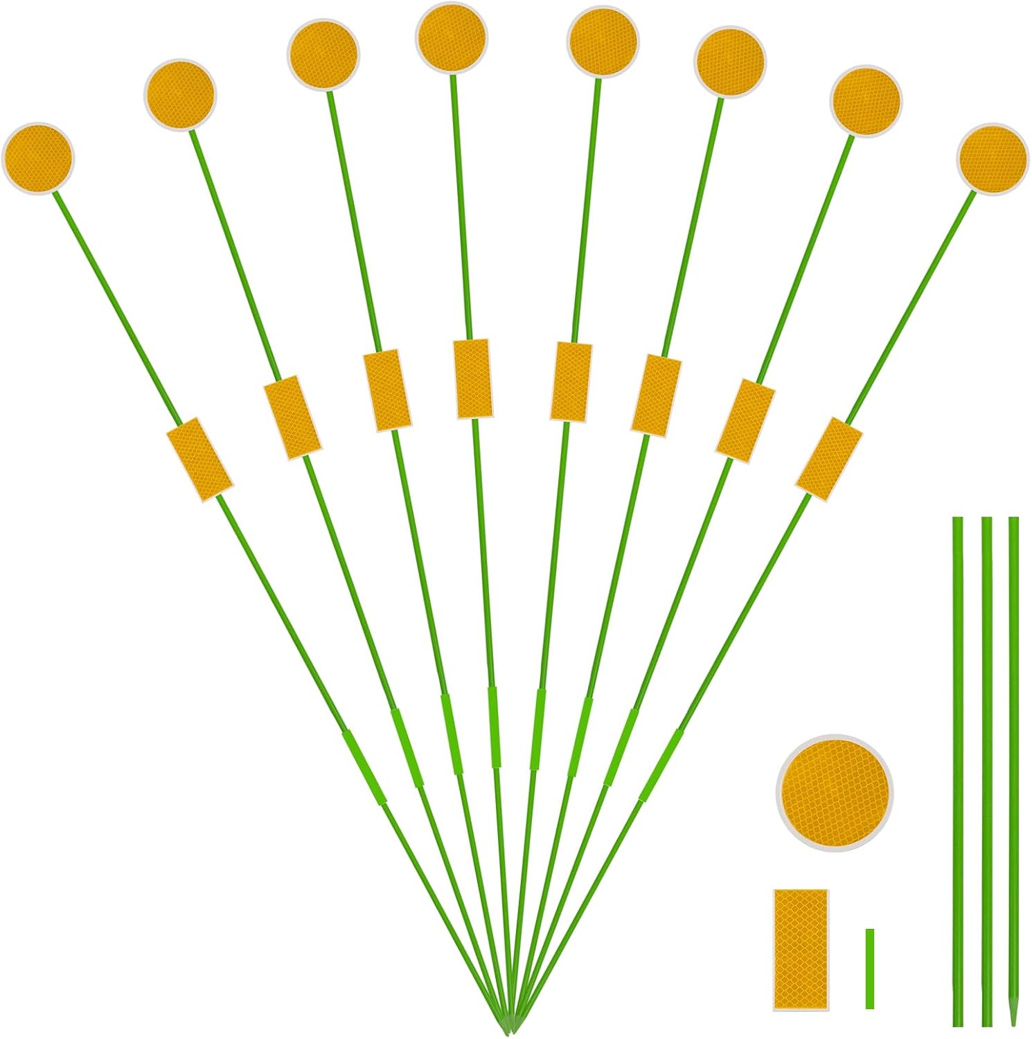 Amazon.com : Canmilar Driveway Markers Reflectors, Reflective Driveway ...