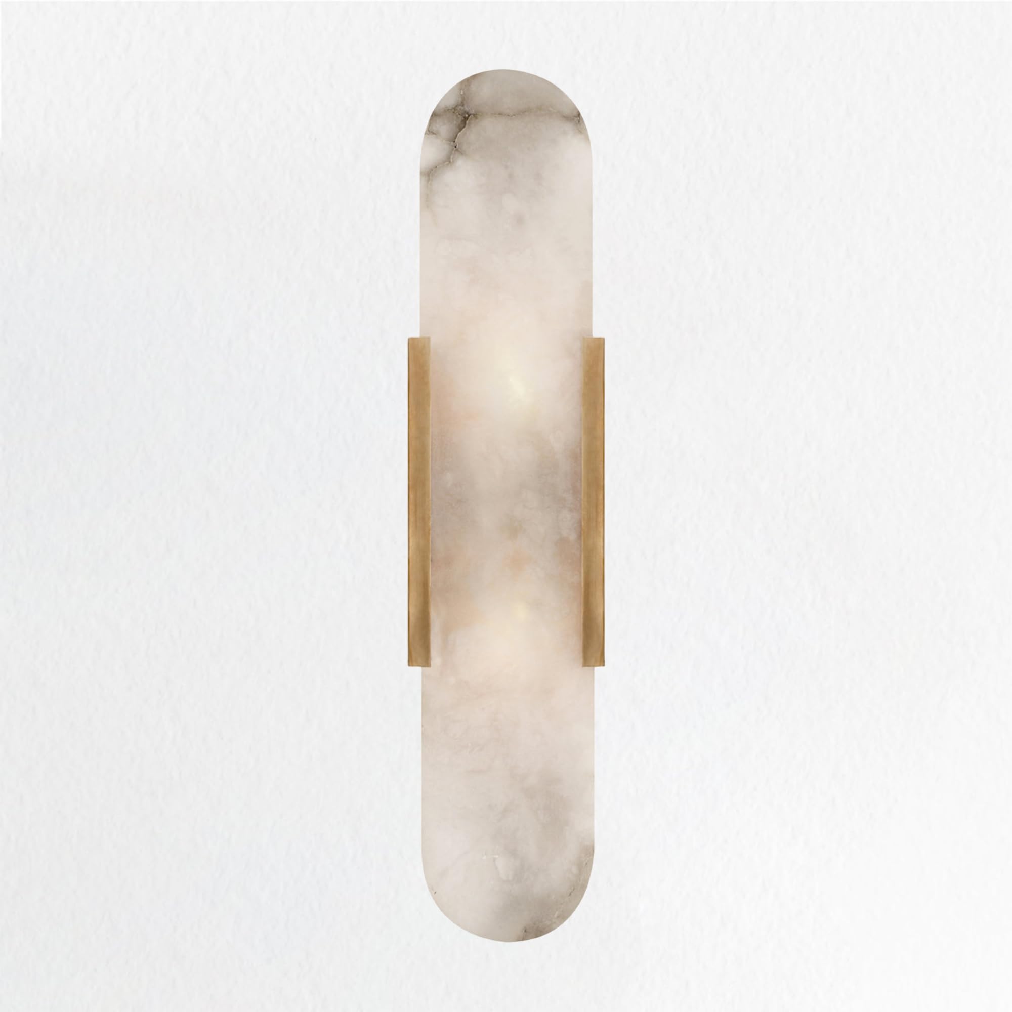 Alabaster Elegance Backplate Sconce,Wall Light for Bathroom,Living Room ...