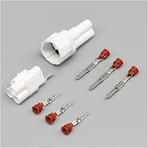 Amazon.com: EVURU 1/5/10/50 Kits 2.2mm Series MT Sealed Sumitomo 3 Pin-Way Automotic-Connector ...