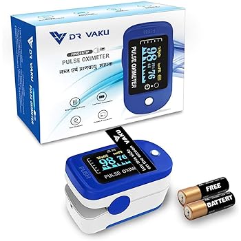 Choicemmed Finger Tip Pulse Oximeter, MD300CN340 with Dual Color OLED ...