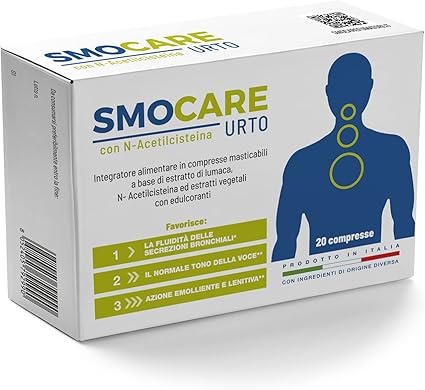 Smocare® Fumatori URTO 20 compresse masticabili a base di estratto di ...