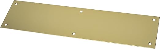Amazon.com: Rockwood 70A.3 Brass Standard Push Plate, Four Beveled ...