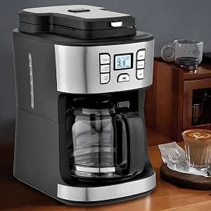 Stainless Steel Automatic Drip Filter Coffee Maker, 15 Cup 950W Digital ...