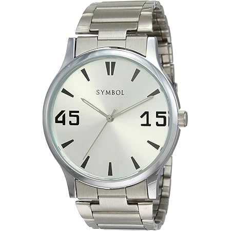 Buy Amazon Brand - Symbol Analog Silver Dial Men's Watch-AZ-SYG14-A at ...
