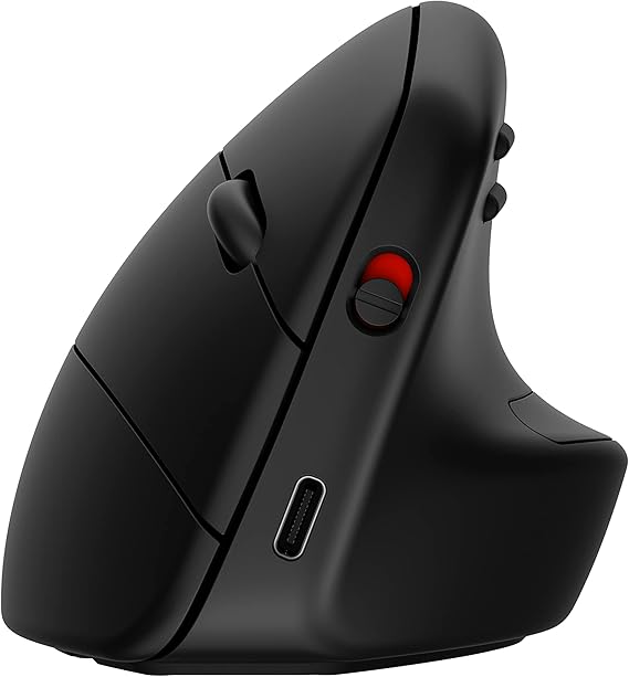 Amazon.com: HP 920 Ergonomic Vertical Mouse Wireless Bluetooth 5.3 ...