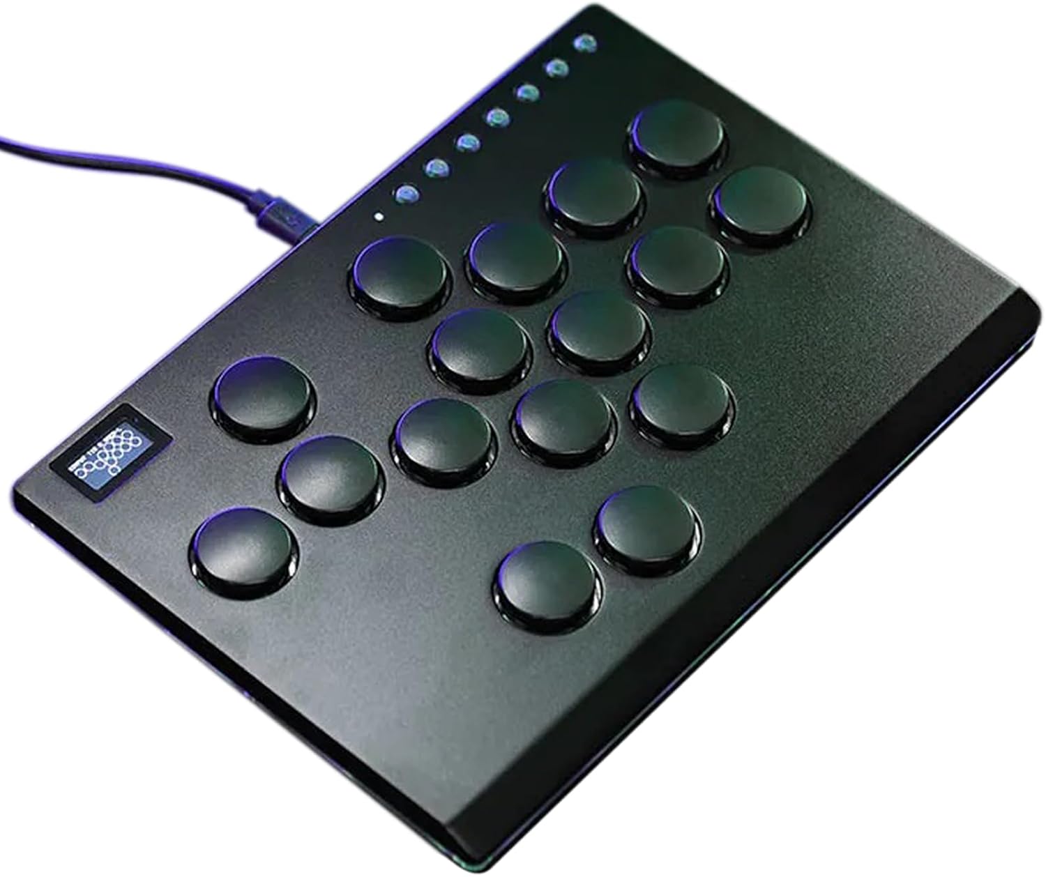 Borcham M16 All-Button Arcade Stick, Leverless Arcade Controller with ...