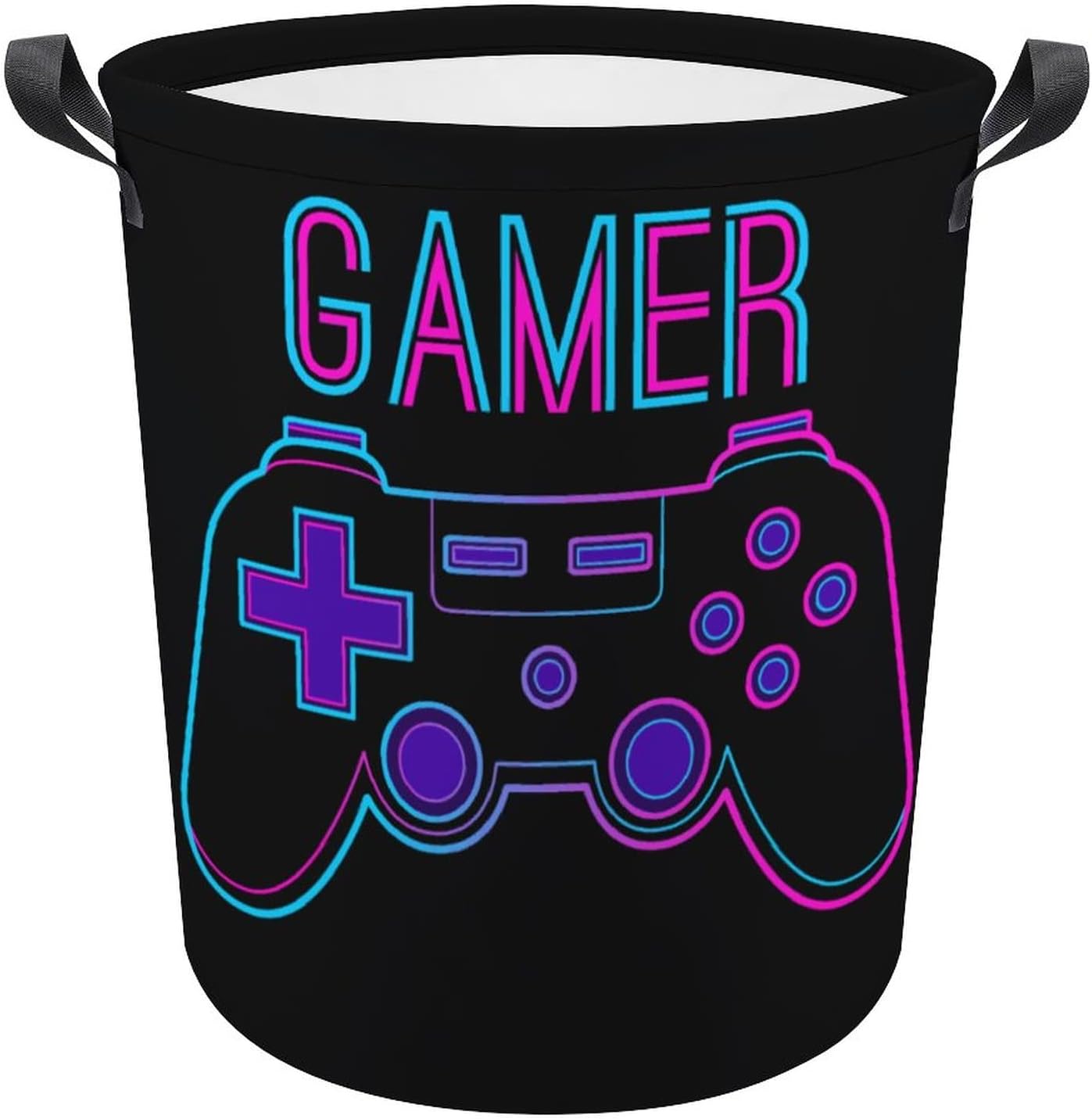 Amazon.com: Gamer Laundry Basket Hamper Bag Dirty Clothes Storage Bin ...