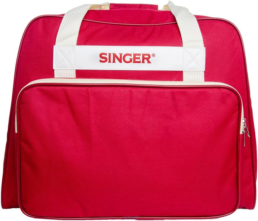 Amazon.com: SINGER | Machine Carrying Case, Brick Color, Spacious Case ...