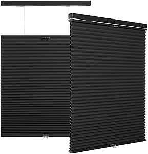 Amazon.com: Changshade Custom Top Down Bottom Up Blackout Cellular Shades, Cordless Room ...