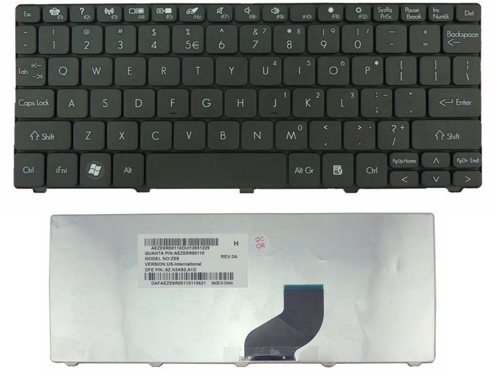 Amazon.com: Original New US Black Keyboard fit Gateway LT22 LT23 LT25 ...
