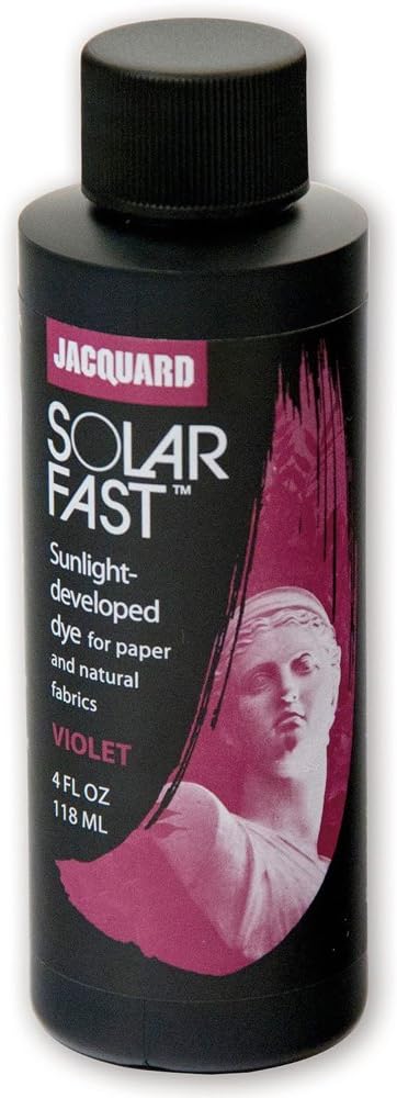 Amazon.com: Jacquard SolarFast Dye - 8oz - Violet - Create Remarkably ...