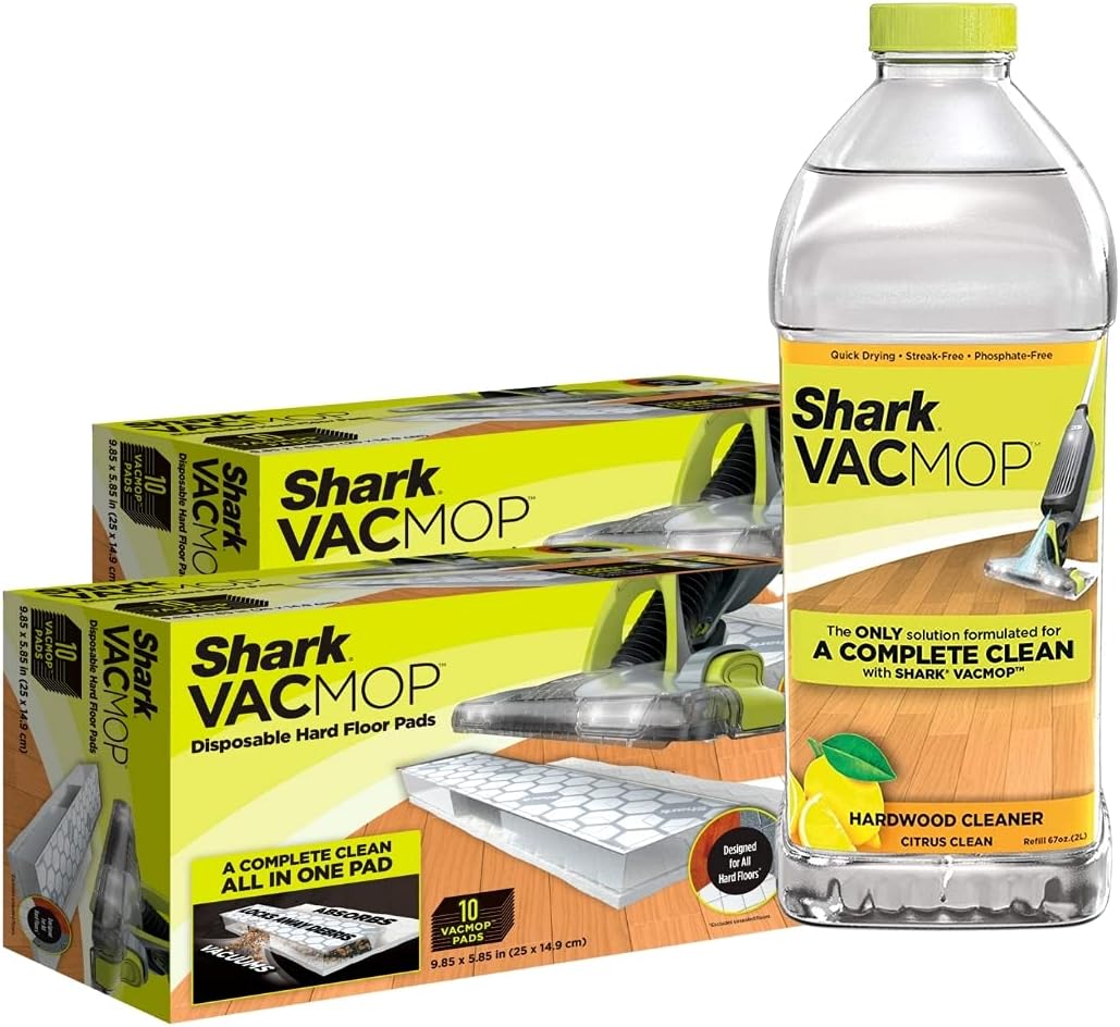Amazon.com: Shark Multi-Surface Cleaner 2 Liter Bottle VCM60 VACMOP ...