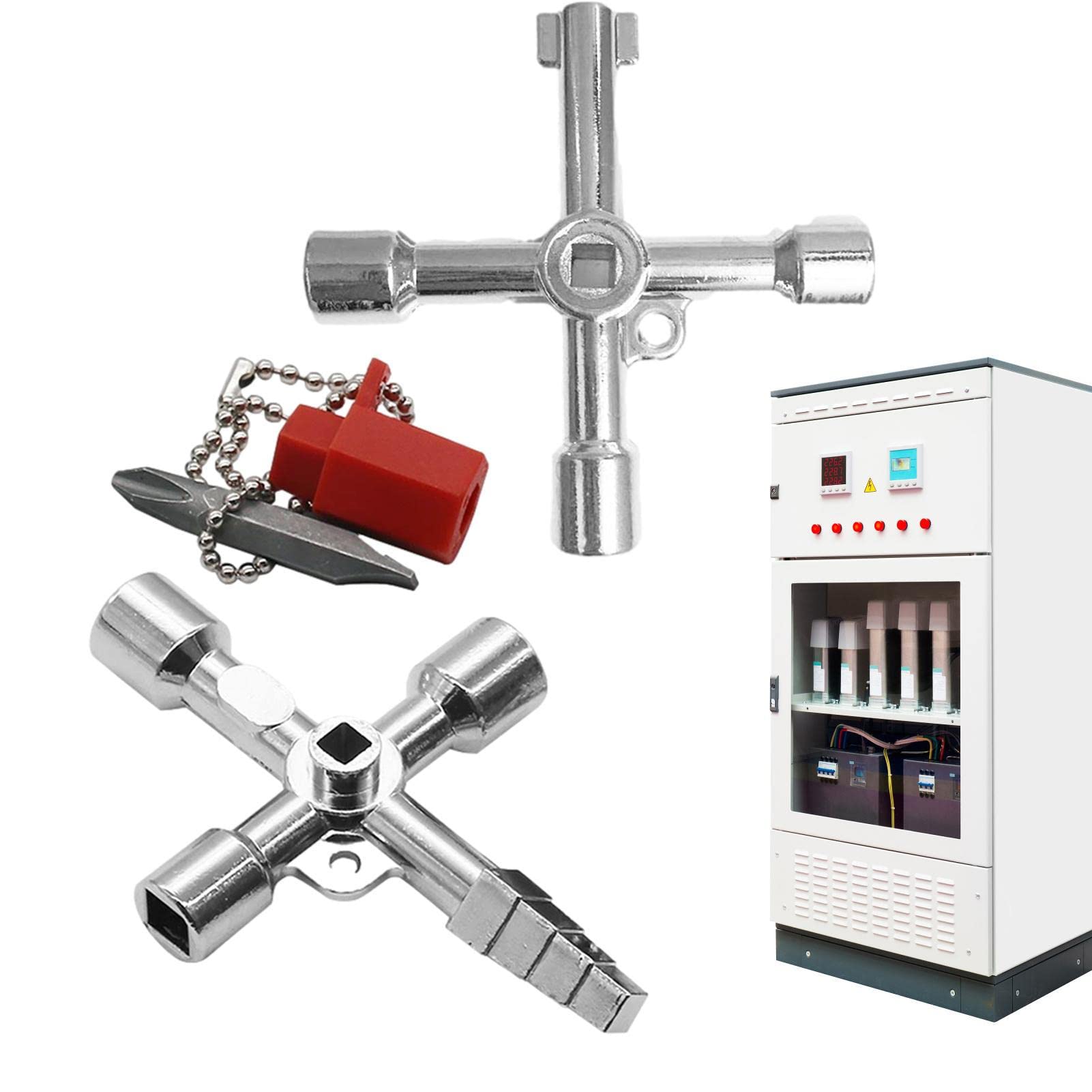 Buy Yemyap 4-Way Multi-Functional Utilities Key, Universal Cross Key ...