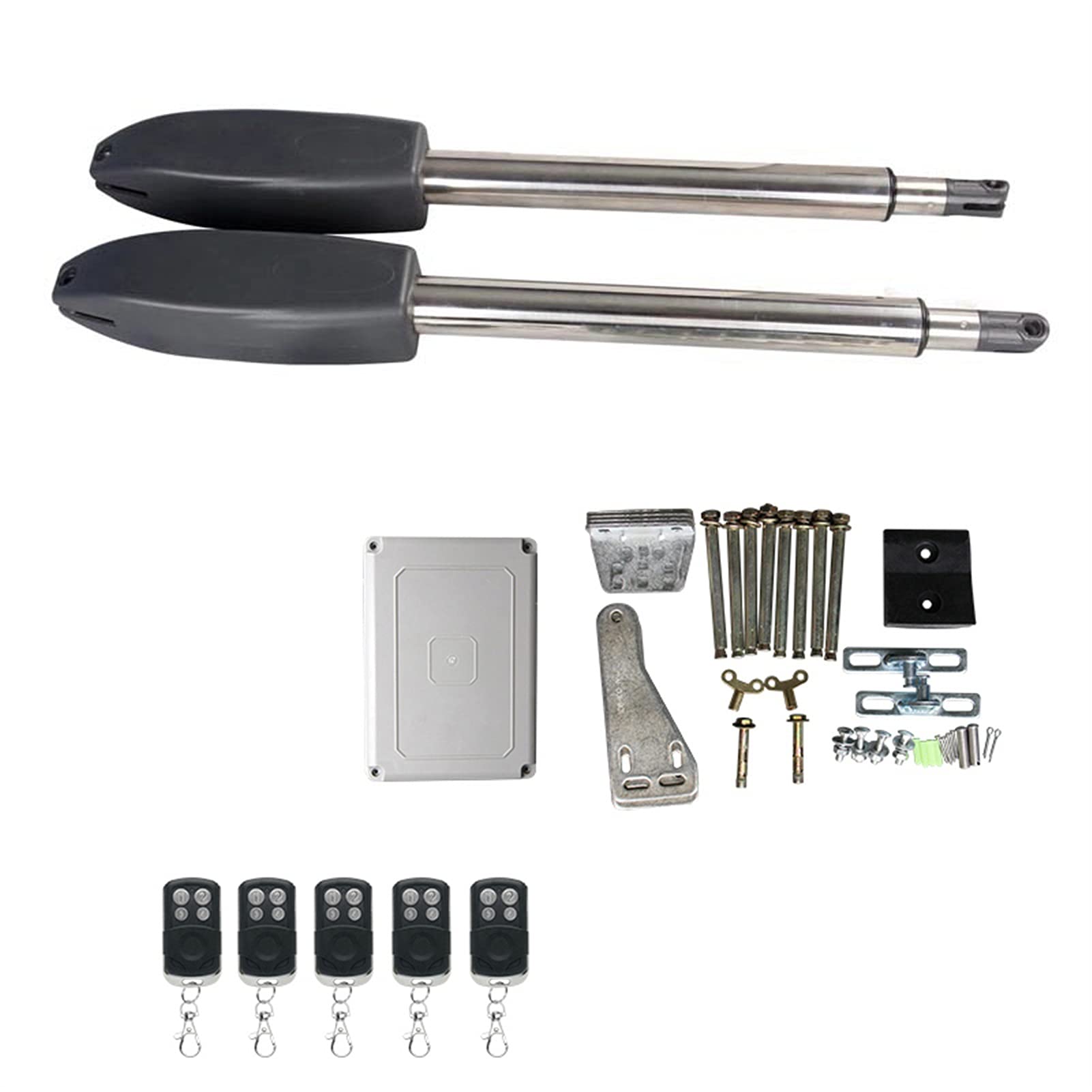 Buy Automatic Gate Opener Kit Automatic Dual Barrier Swing Arm Boom ...