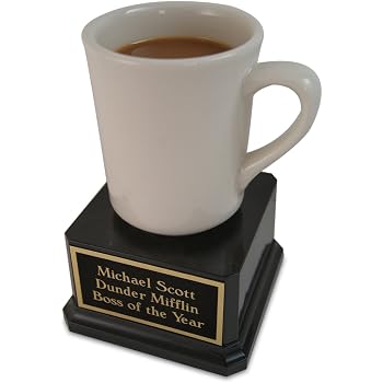 Amazon.com : Golden Espresso Coffee Trophy - Coffee Lover Gift, Best ...