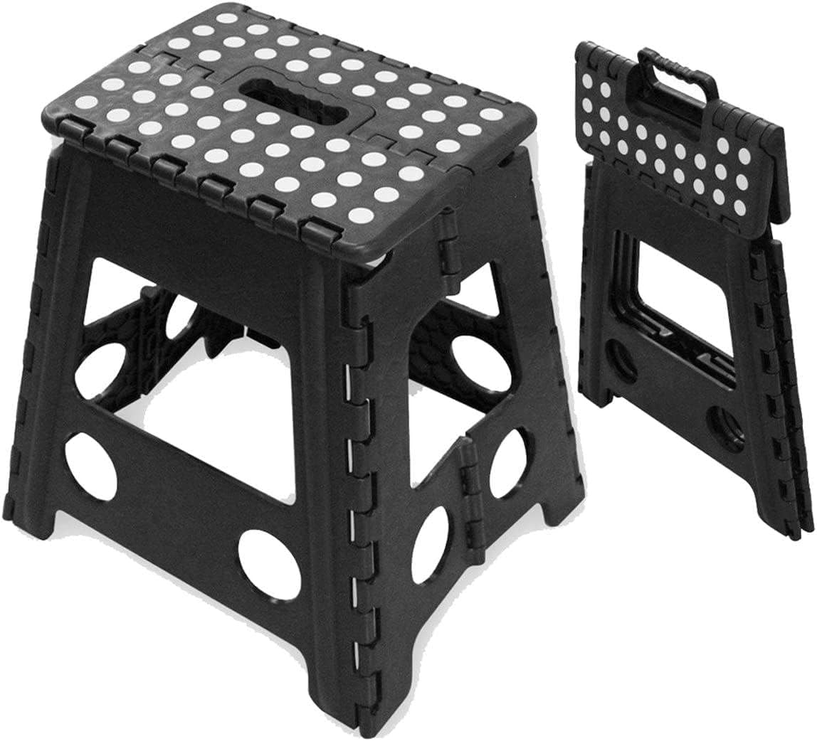 Amazon.com: Folding Step Stool 9" 16Inch Stool Heavy Duty Plastic ...