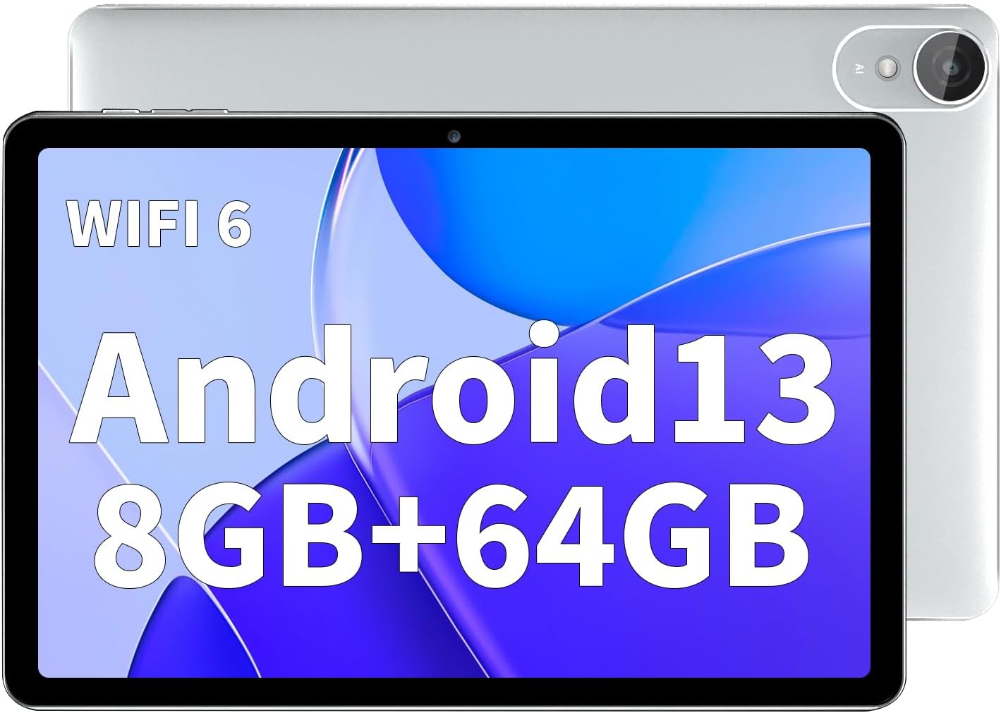 Amazon.com: Aigopad Android 13 Tablet 10 inch Tablets with 8GB RAM 64GB ...