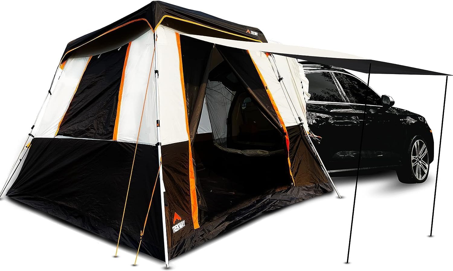 Amazon.com: Trekway Waterproof SUV Instant Popup Camping Tent | 9' x 9 ...