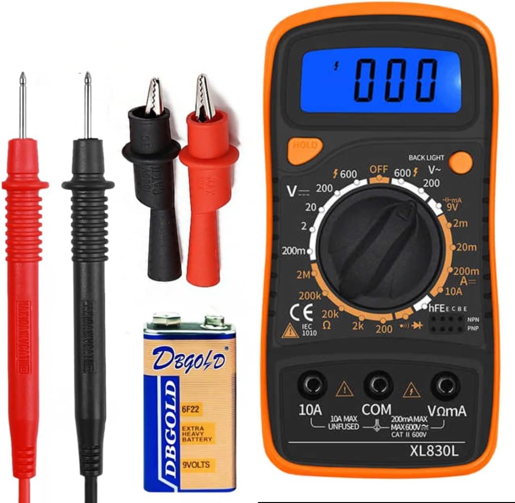 LAP MAS830B Digital Multimeter 600V : Amazon.co.uk: DIY & Tools