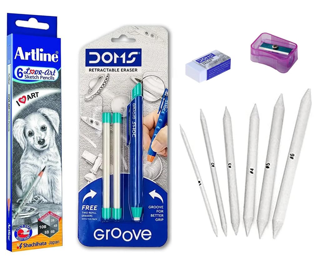 ARTLINE Sketching Kit For Proffesionals : Amazon.in: Home & Kitchen