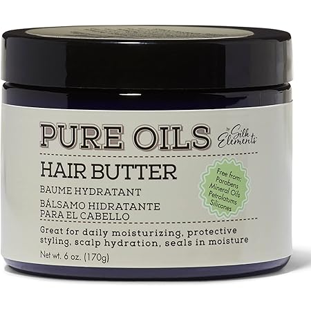 Amazon.com: Silk Elements Pure Oils Hair Butter, 6oz : Beauty & Personal Care