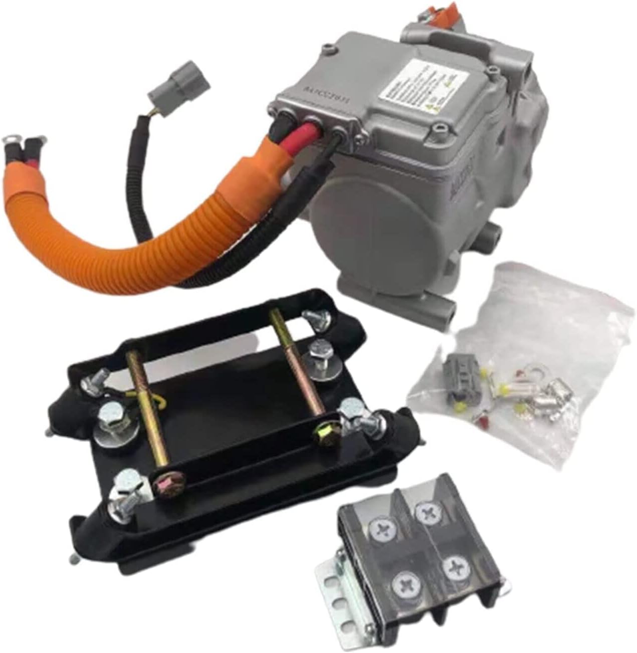 Amazon.com: 12V Electric Air Conditioning DC Compressor Kit For Car ...