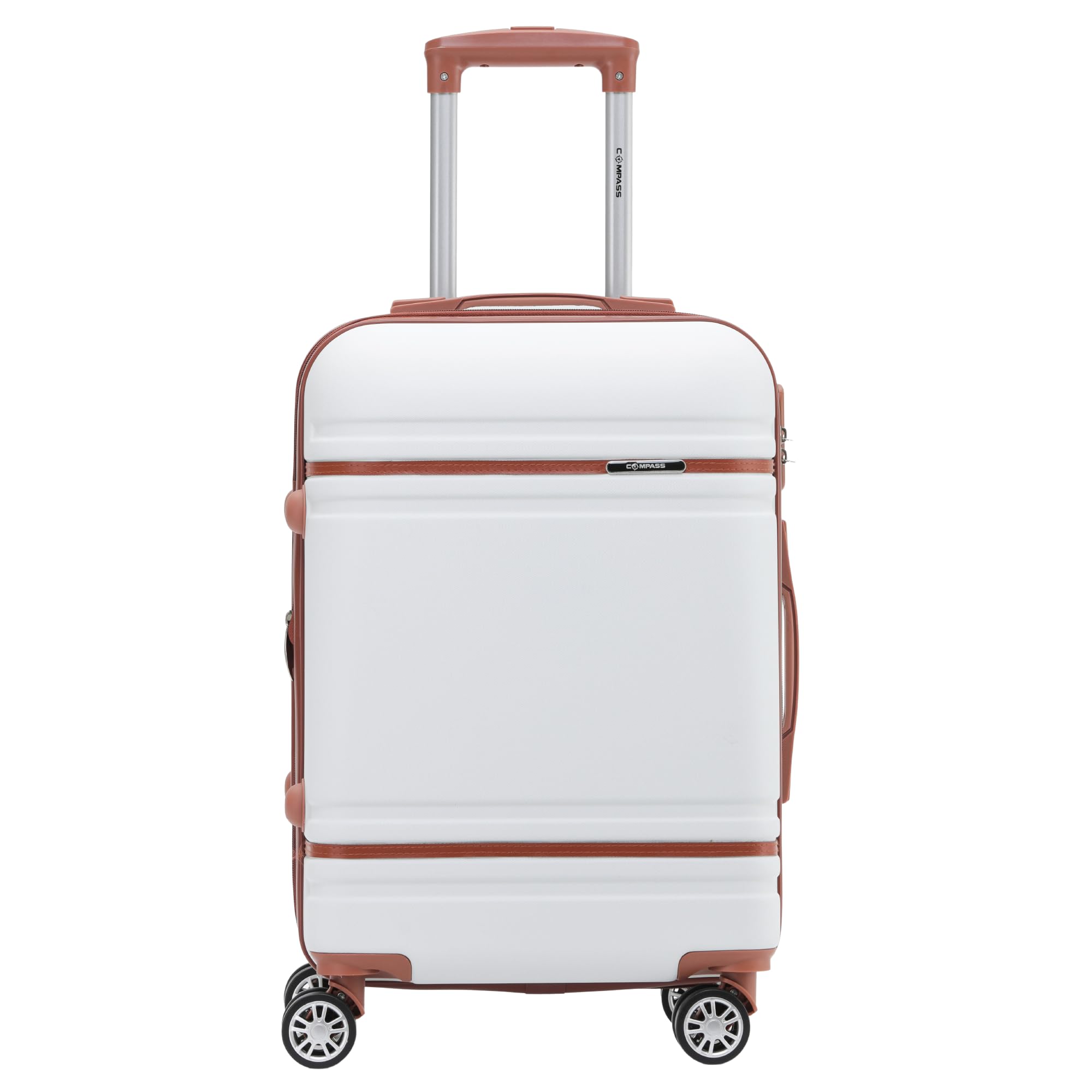 Maleta ABS Cairo 20– Durabilidad, Estilo y Comodidad en Cada Viaje (Blanco) : Amazon.com.mx ...