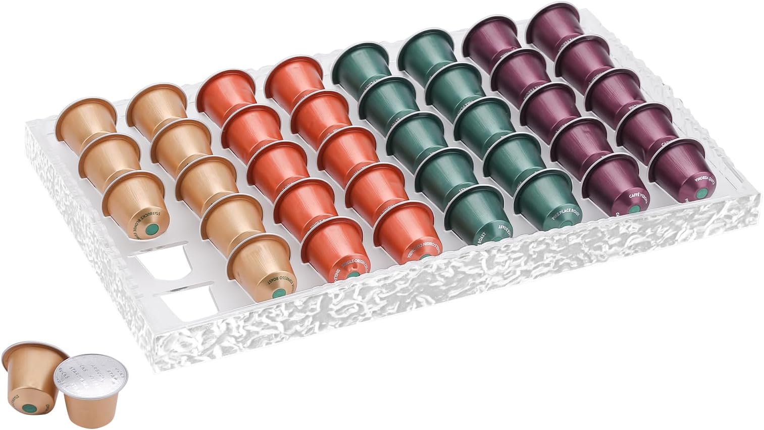 Amazon.com: SpaceAid Coffee Pod Holder Drawer Organizer for Nespresso ...