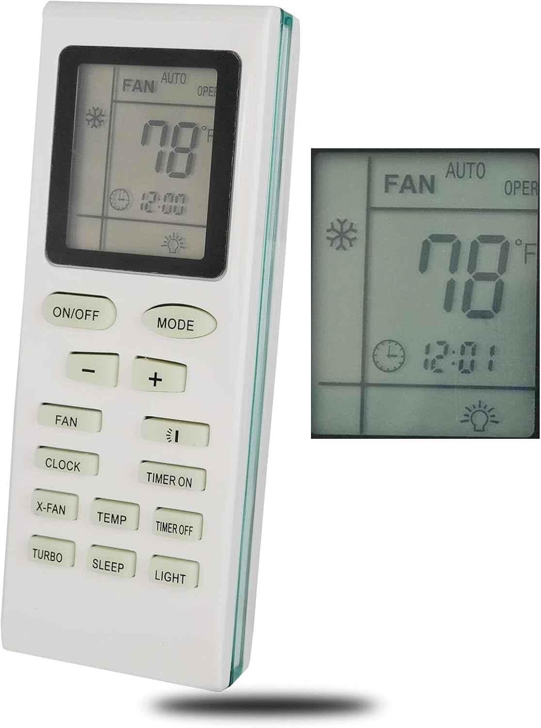 Amazon.com: Relacement Remote Control YB1FA Compatible for Inventor A/C ...