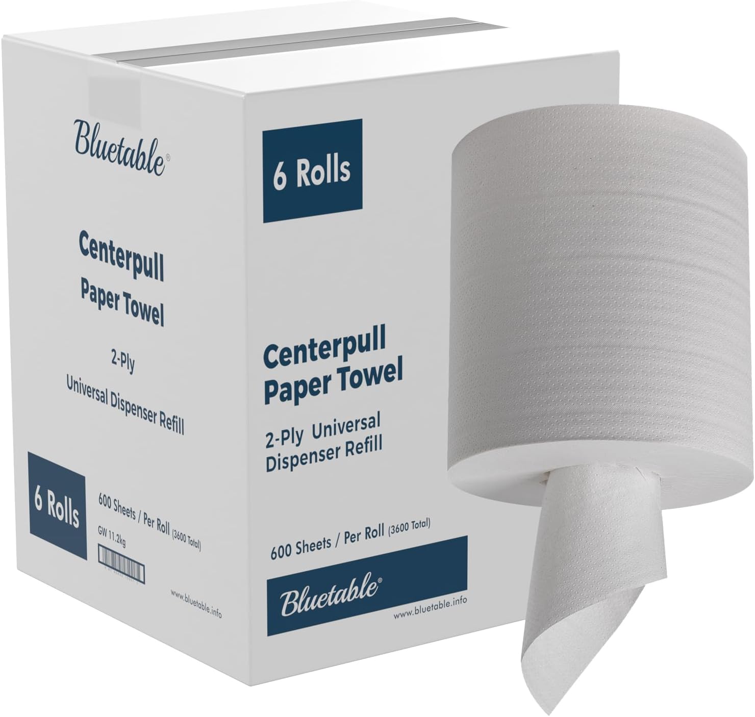 Amazon.com: Centerpull Paper Towels Refill Bulk (6 Rolls/Case ...