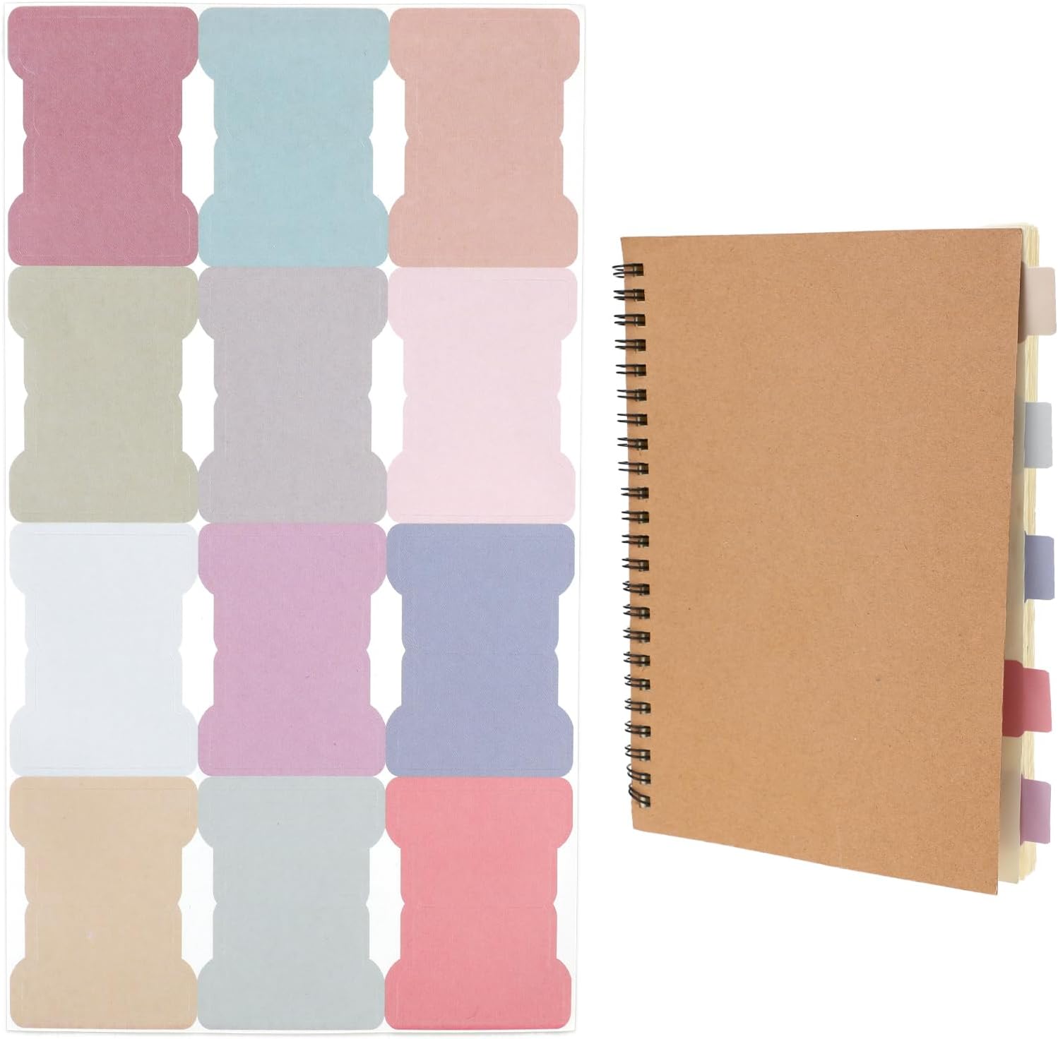 Amazon.com : JJUNW 240Pcs Sticky Index Tabs, Sticker Tabs, Color Index ...