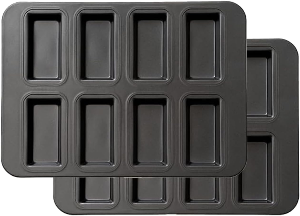 Amazon.com: Gurlideo Mini Bread Pan Carbon Steel Cake Bread Mold Baking ...