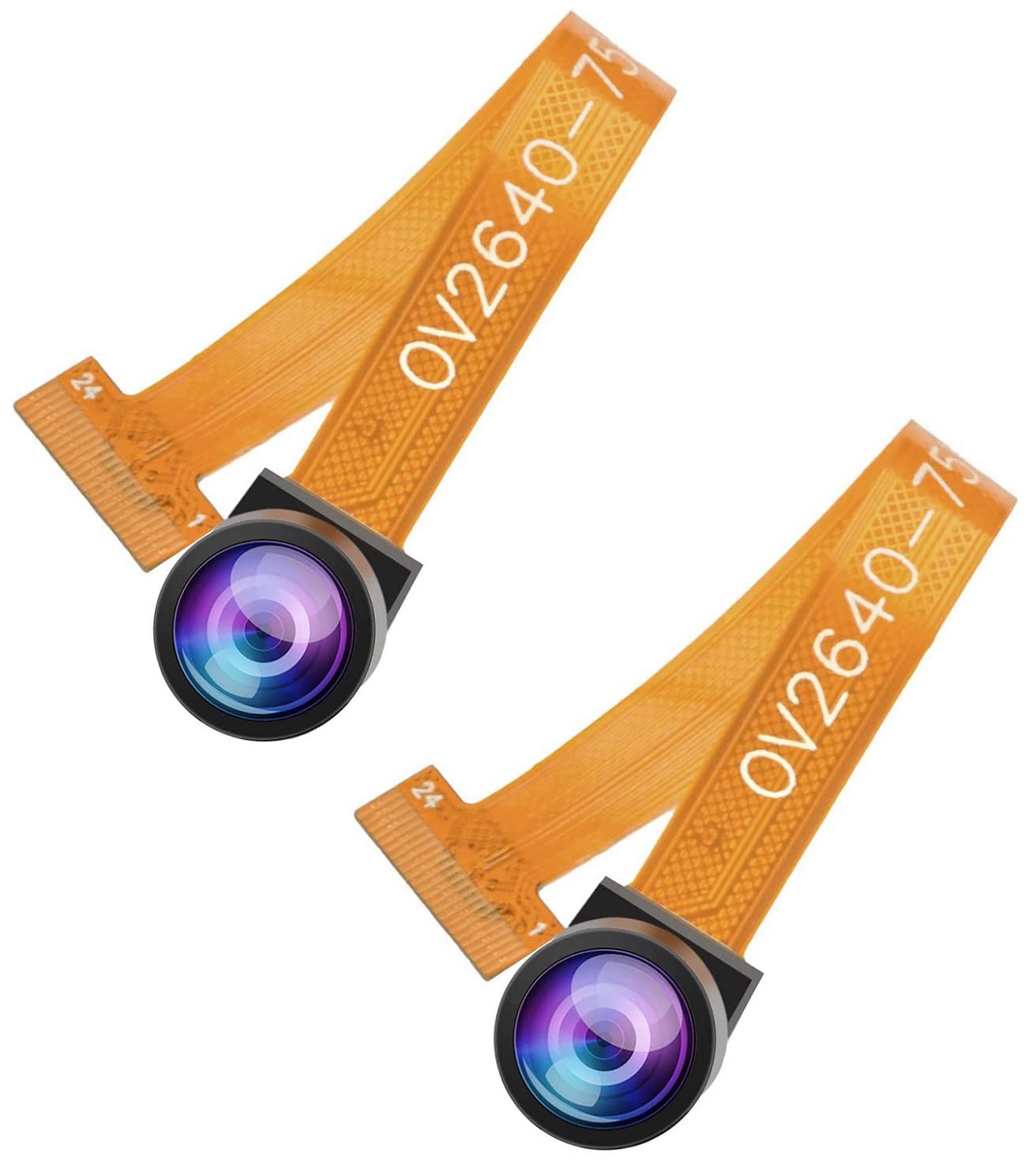 2 PCS OV2640 Camera,Aideepen OV2640 Camera Module 160° Wide-Angle Lens ...