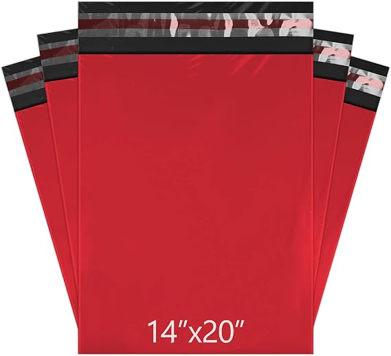 Mailing Bags, YUNJU Shipping Poly Postal Self Seal Bags in Size 14X20 ...