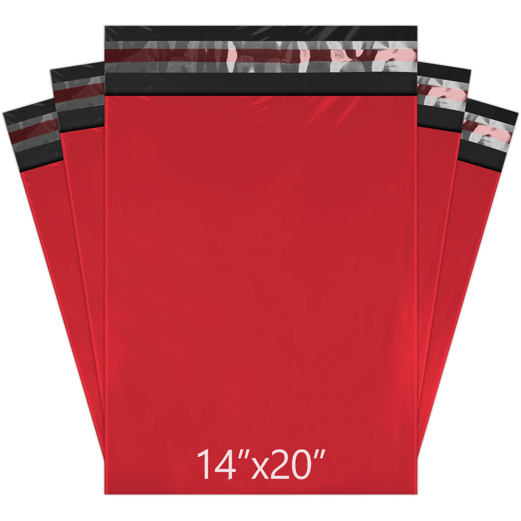 Mailing Bags, YUNJU Shipping Poly Postal Self Seal Bags in Size 14X20 ...