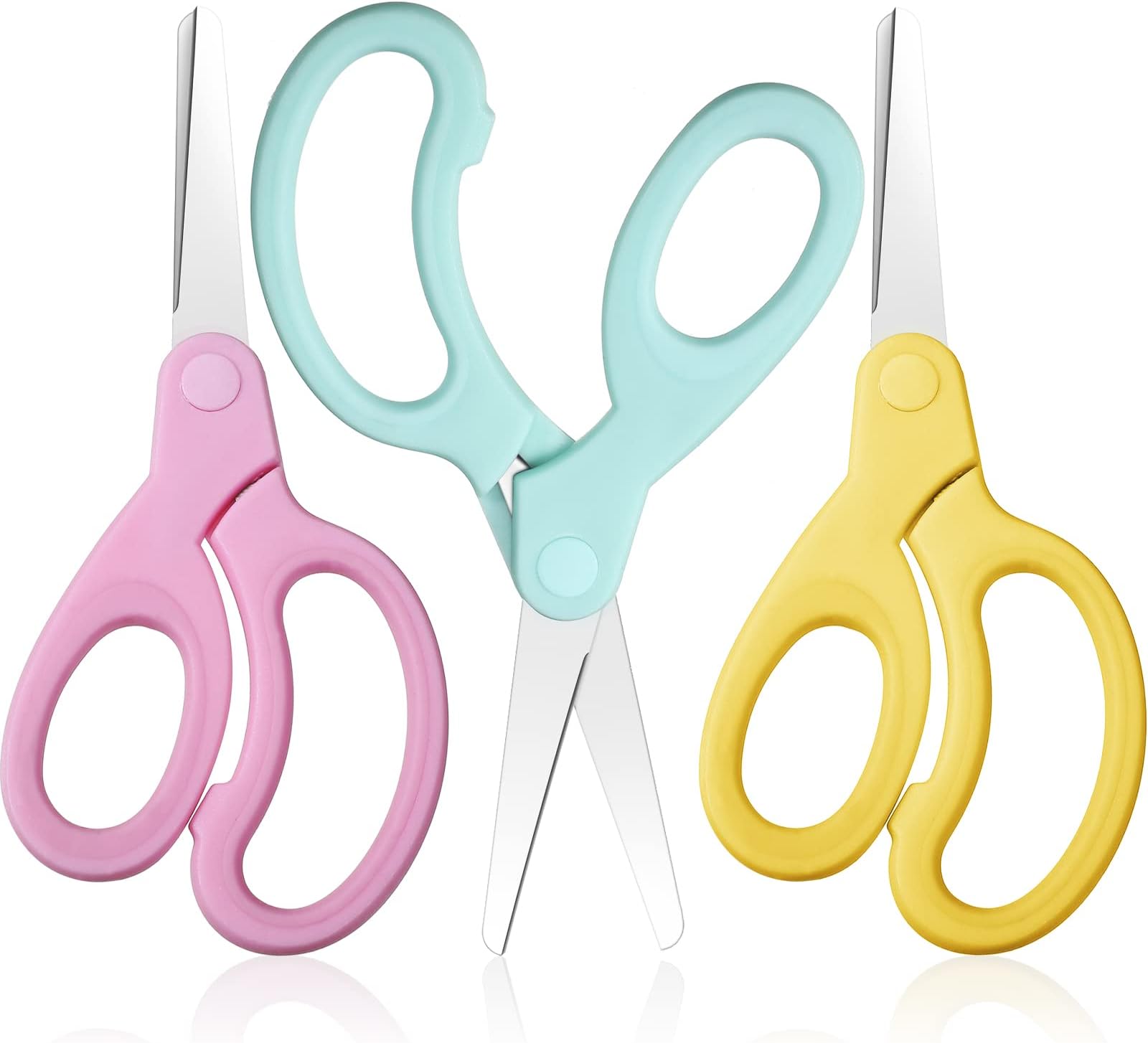 Amazon.com : Westcott School Left and Right Handed Kids Scissors, 5 ...