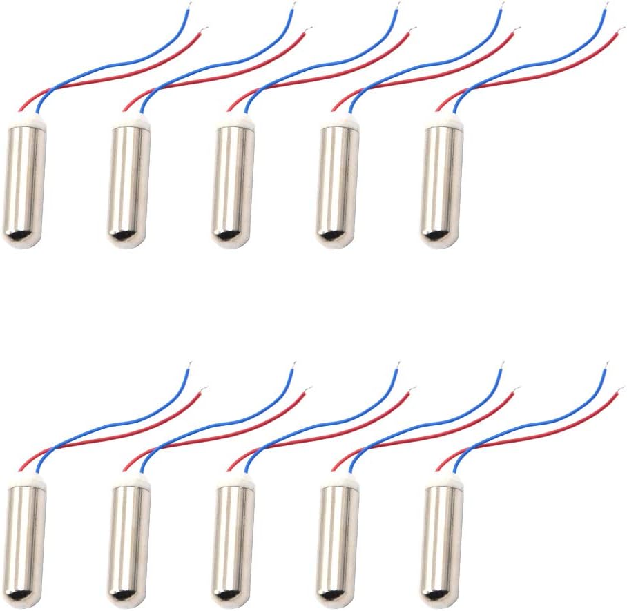 BestTong 15 PCS 10mmx3mm Mini Vibration Motors DC 3V 12000rpm Flat Coin ...