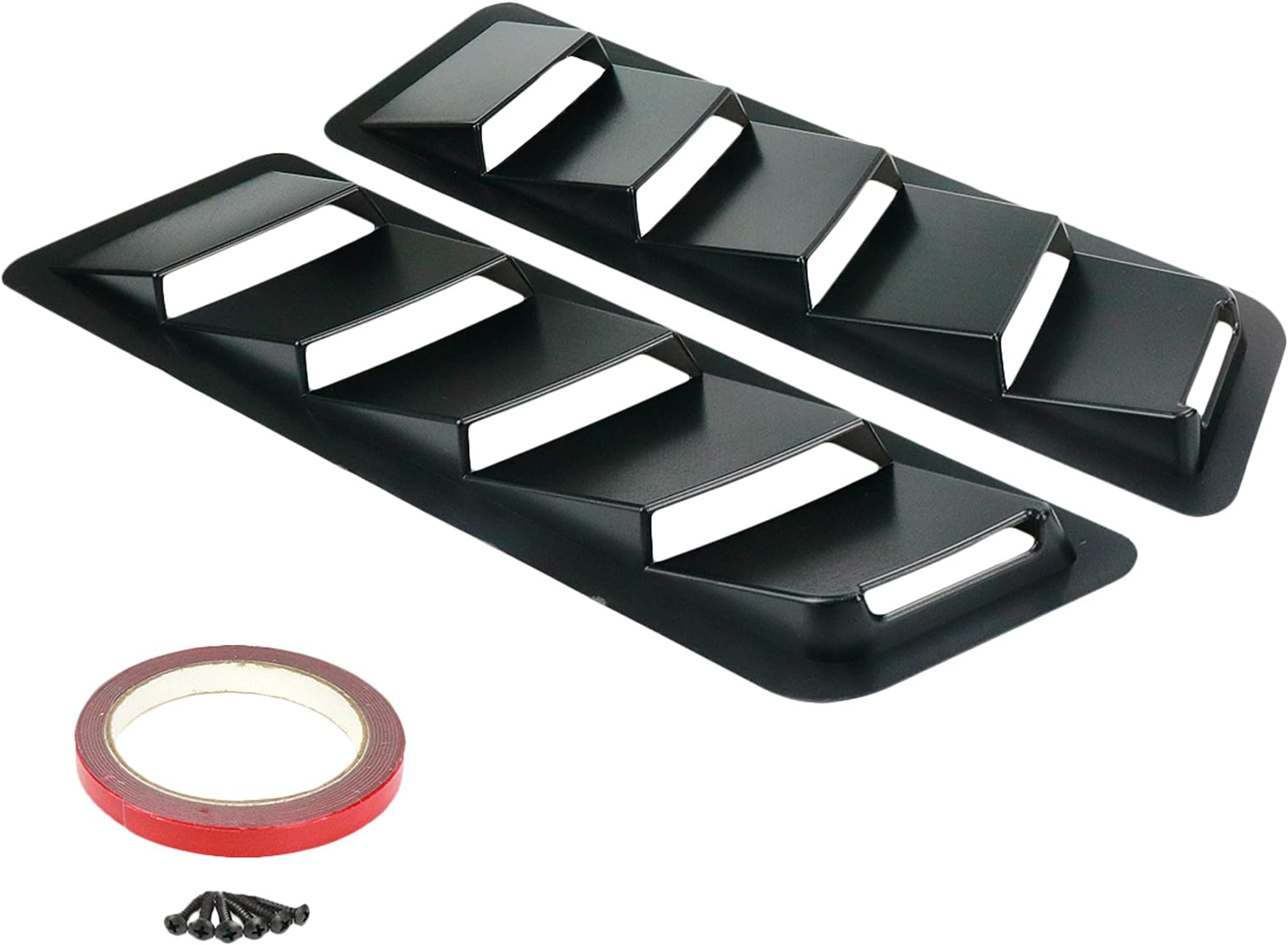 Amazon.com: Modengzhe 2 Pcs ABS Material Car Hood Louvers Air Intake ...