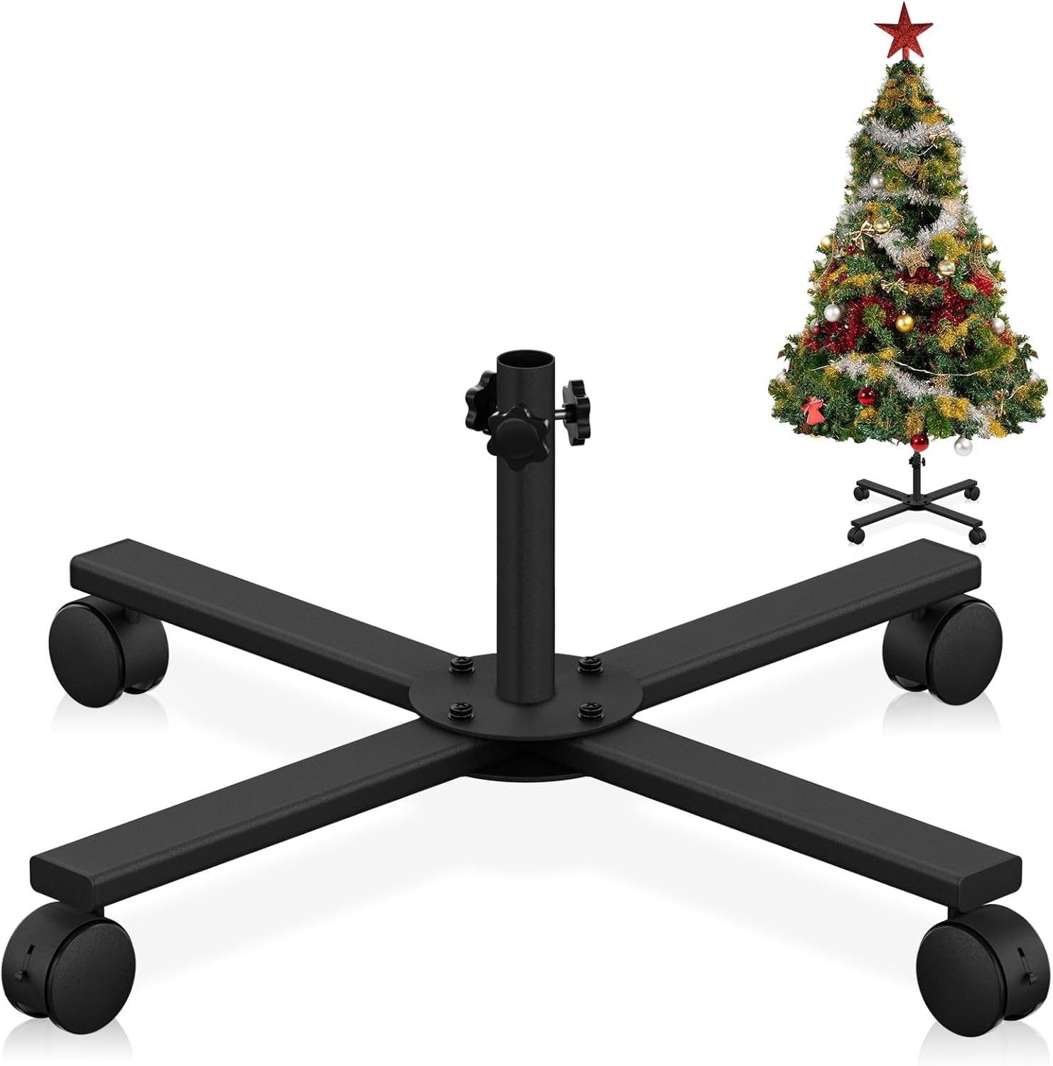 Amazon.com: bruwaa Christmas Tree Stand for Artificial Tree ...