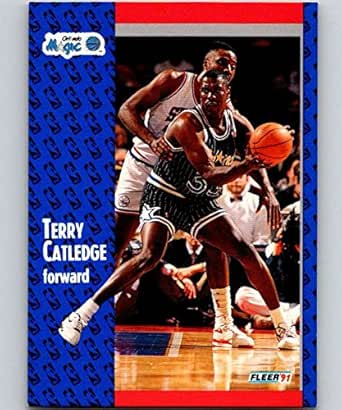 Amazon.com: 1991-92 Fleer Basketball #144 Terry Catledge Orlando Magic ...