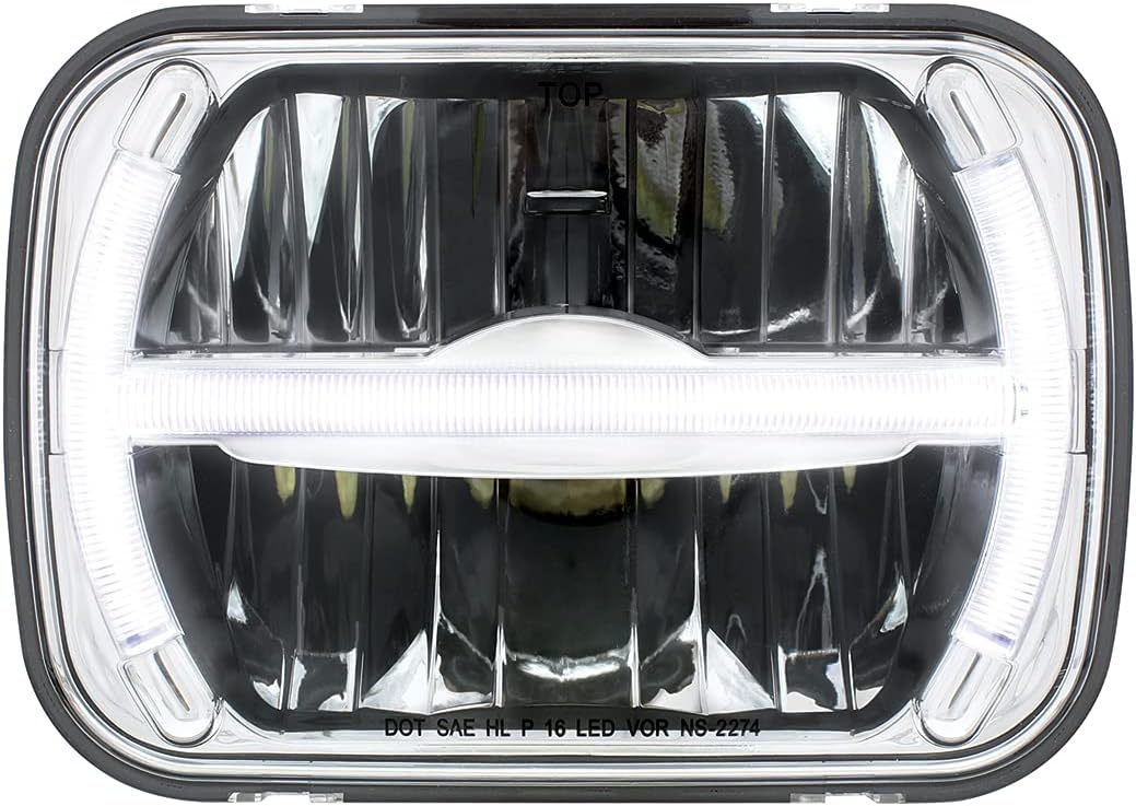 5″ x 7″ Luz LED rectangular con luz LED Bar – Yaxa Colombia