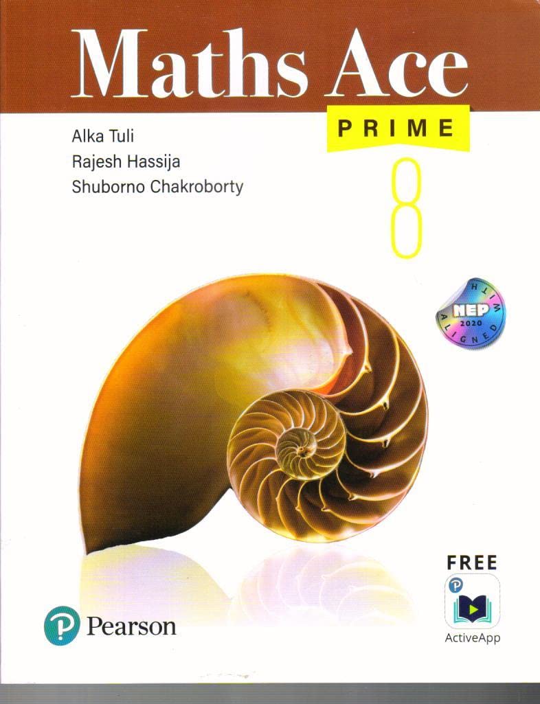 Pearson Maths Ace Prime Book 8 : Amazon.in: Books