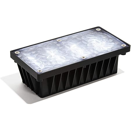 Drart Solar Paver Lights IP67 Waterproof Outdoor Brick Pathway Light ...