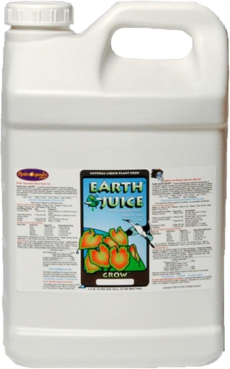Amazon.com : Earth Juice Grow, 2.5 Gallon : Patio, Lawn & Garden