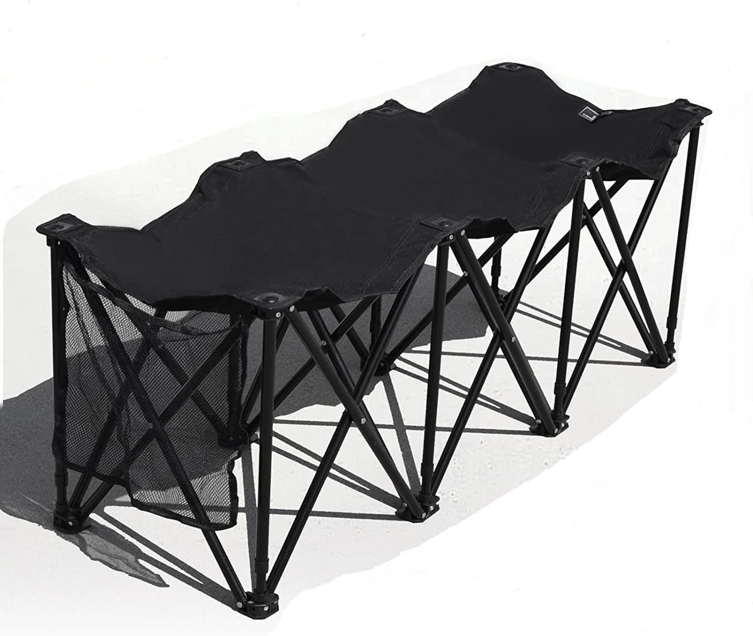 Amazon.com: BenefitUSA Portable Sports Bench Sits 3/4/6/8 Seater ...